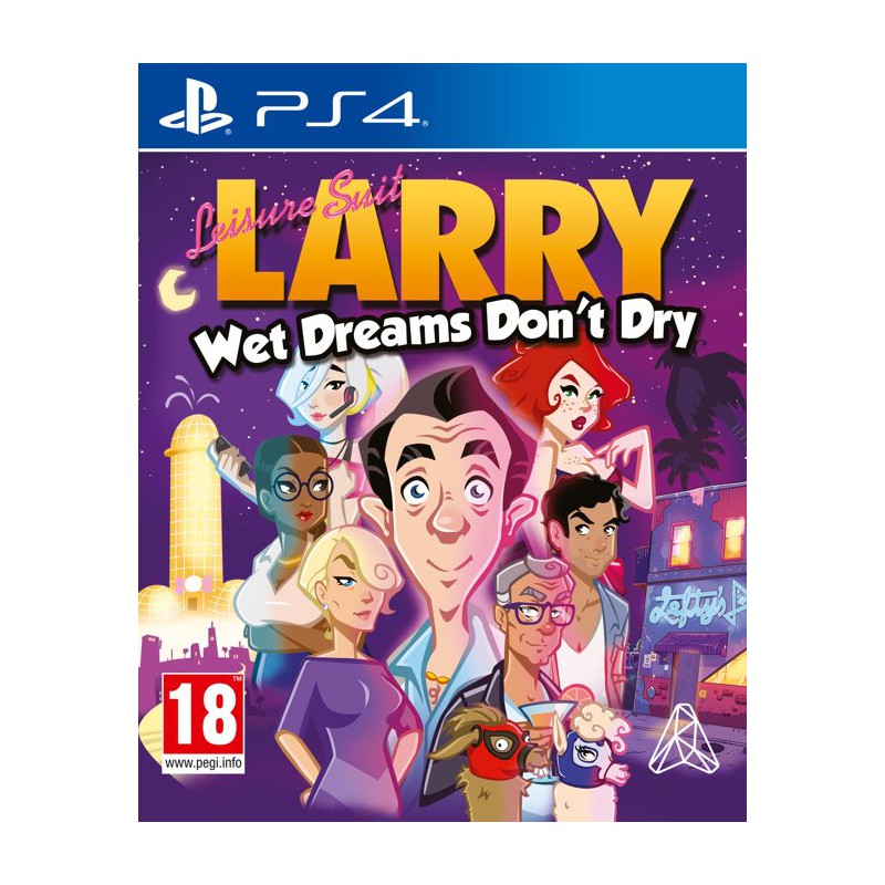 Leisure Suit Larry Wet Dreams Don't Dry PS4