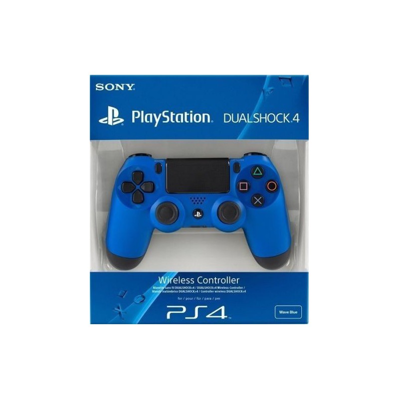 Wireless Dualshock 4 Controller V2 Wave Blue PS4