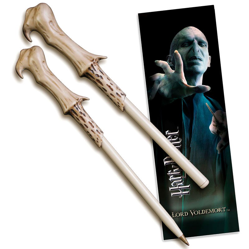 Harry Potter Wand Lord Voldemort Pen & Bookmark