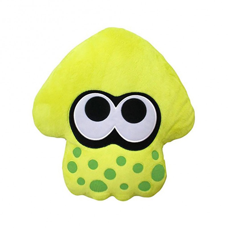 Splatoon 2 Neon Yellow Plush Cushion