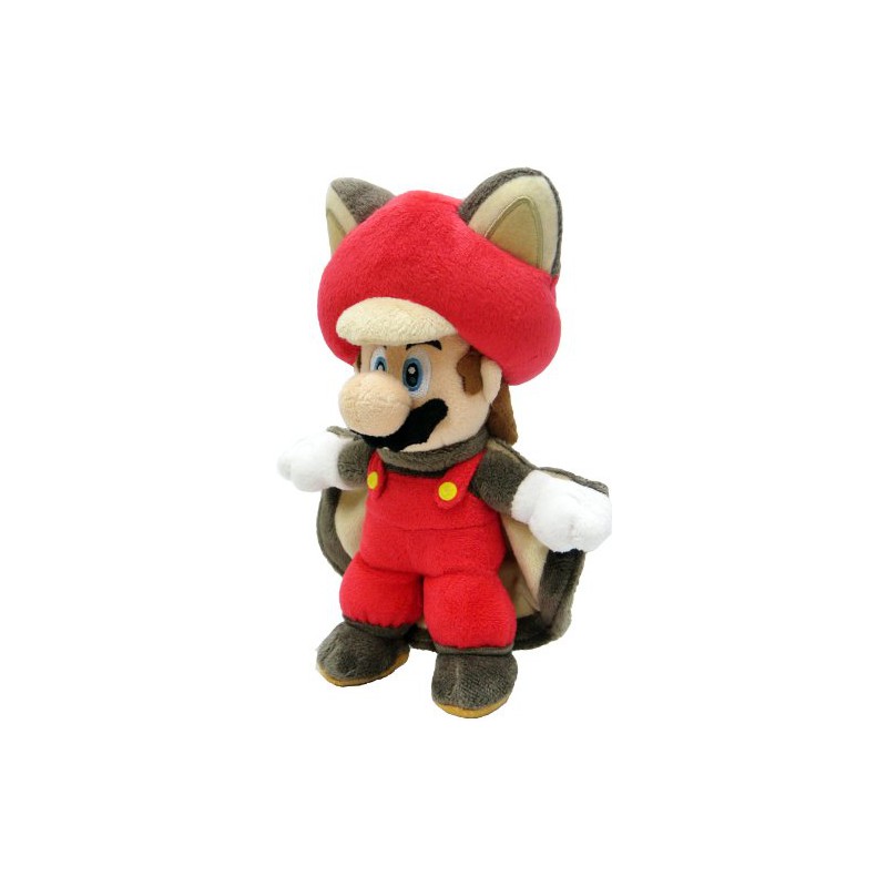 Super Mario Bros Flying Squirrel Mario 9 inch Plush