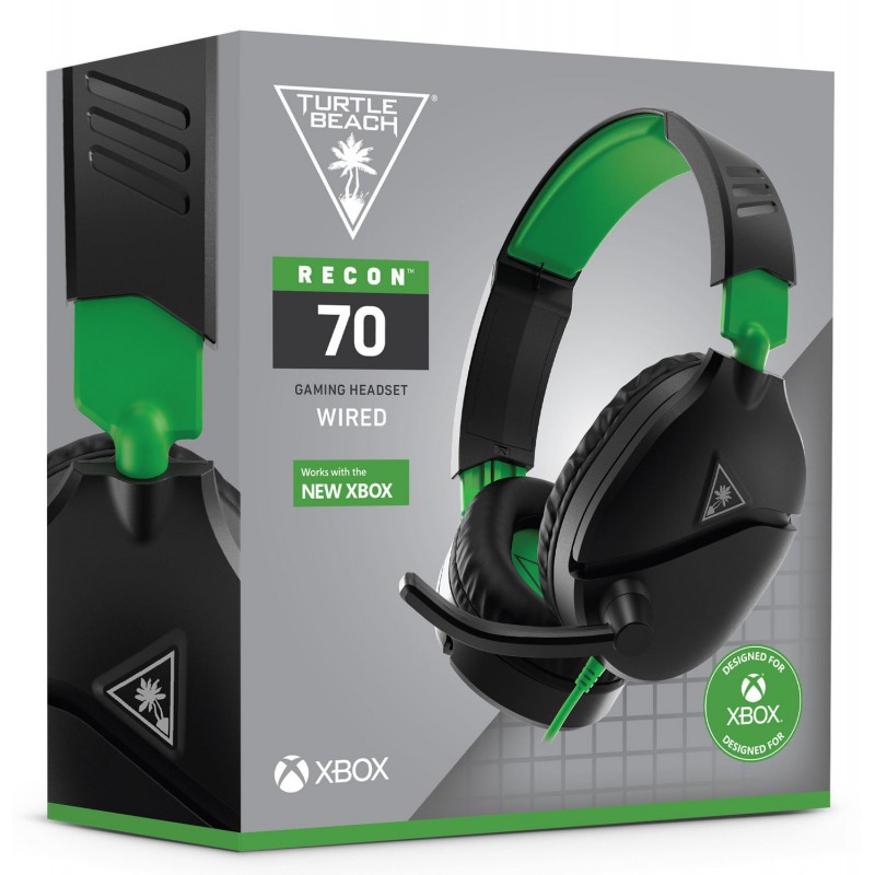 Turtle Beach Ear Force Recon 70 Headset Zwart