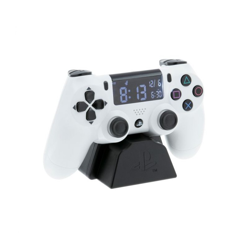 Playstation White Controller Alarm Clock