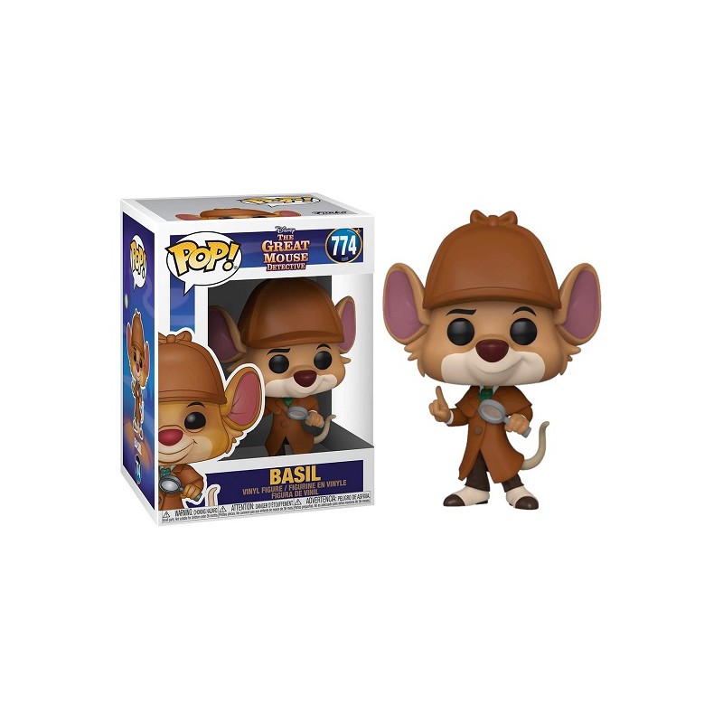 Funko Pop! Disney the Great Mouse Detective Basil 774
