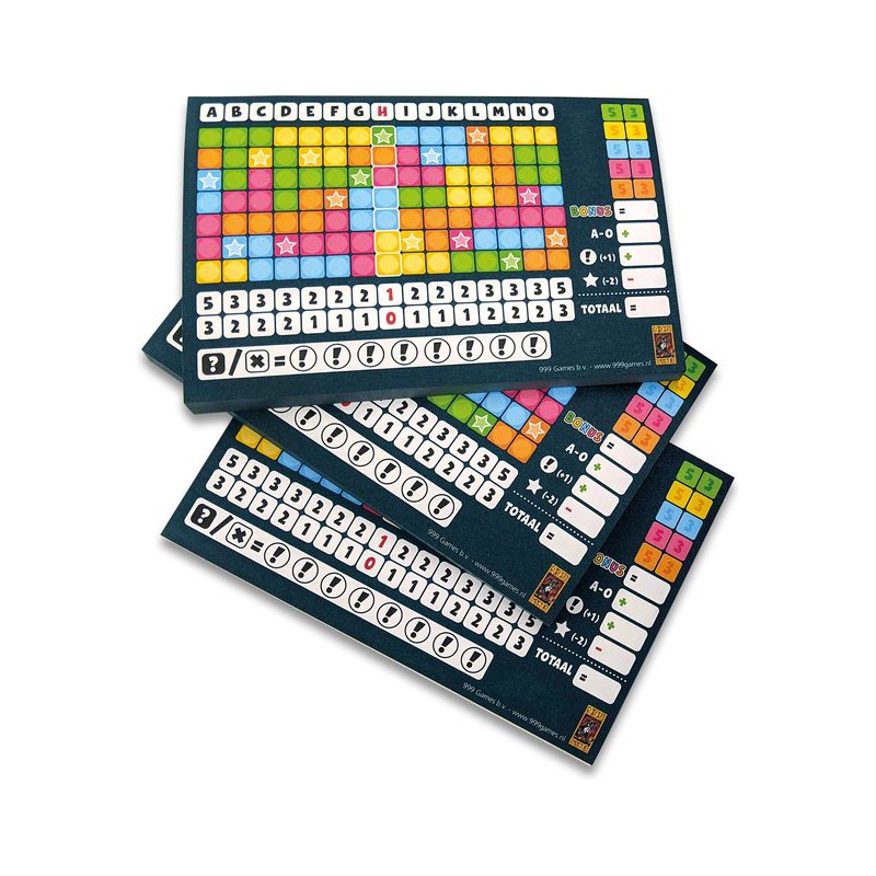 Scoreblokken Keer Op Keer Level 1 Drie Stuks