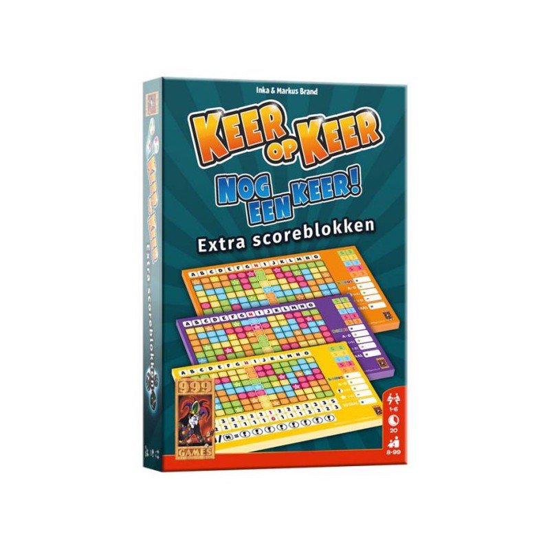 Scoreblokken Keer Op Keer Levels 2,3 en 4 Drie Stuks