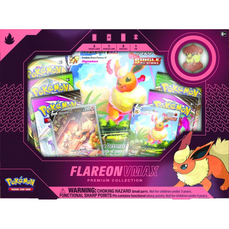 Pokemon TGC Eevee Evolutions VMAX Premium Box
