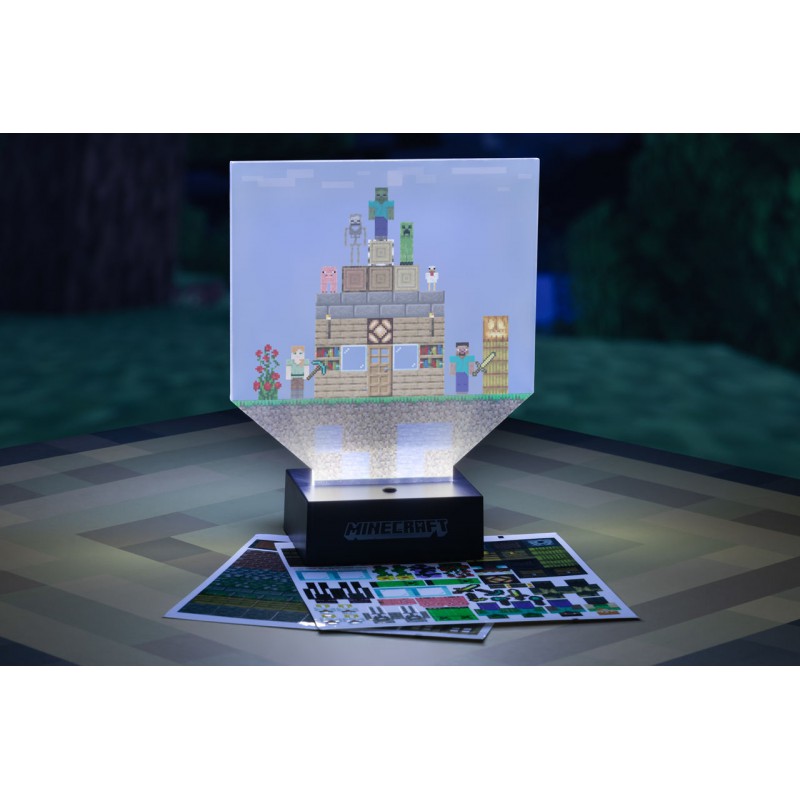 Minecraft Build A Level Acrylic Light