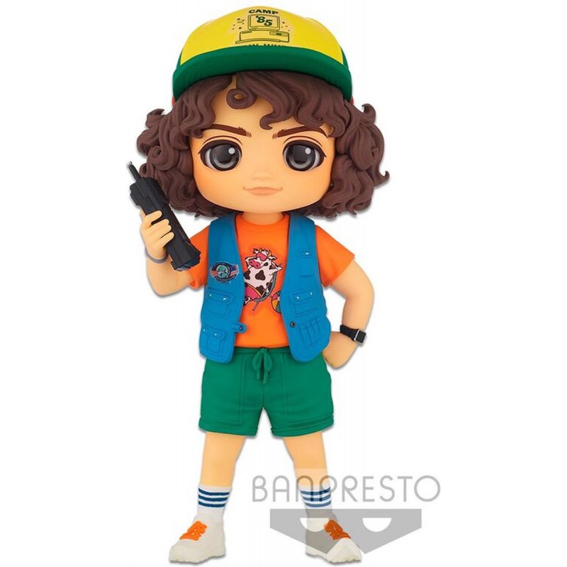 STRANGER THINGS Dustin Figurine Q Posket 13cm