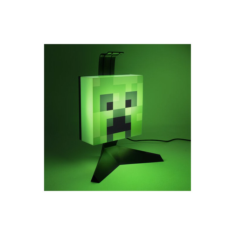 Minecraft Creeper Head Light Headphone stand