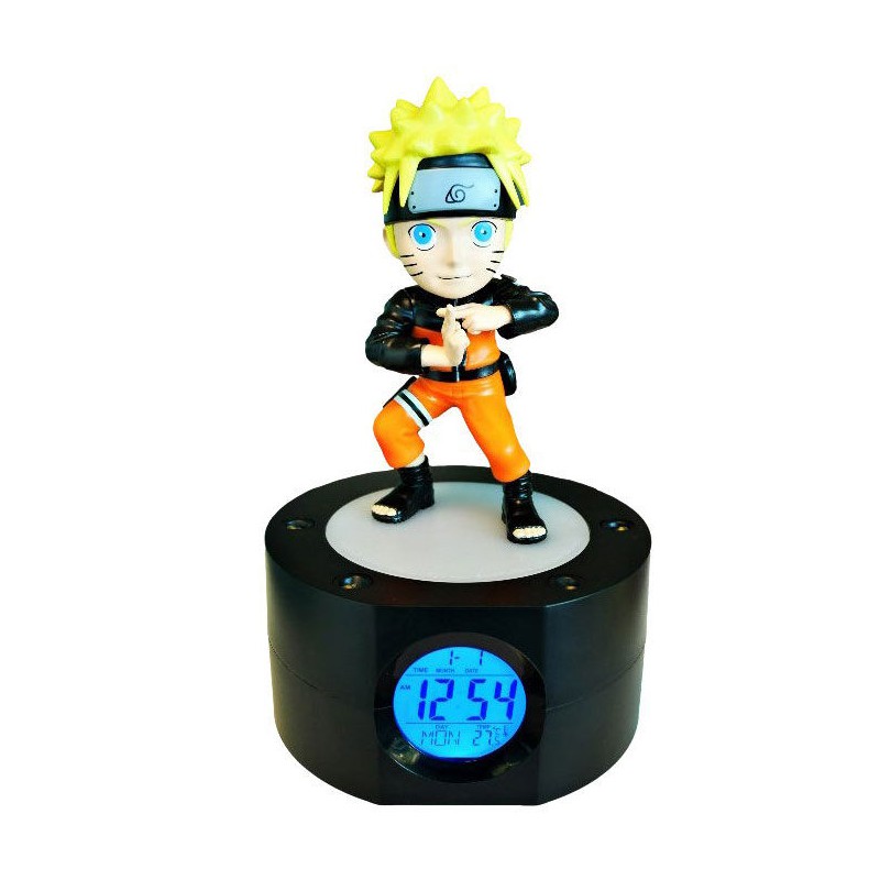 Naruto Shippuden LED Light-Up Alarm Clock
