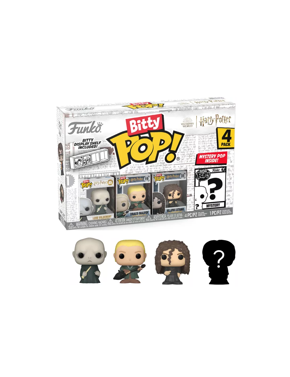 Funko POP! HARRY POTTER Bitty Pop 4 Pack 2.5cm Voldemort