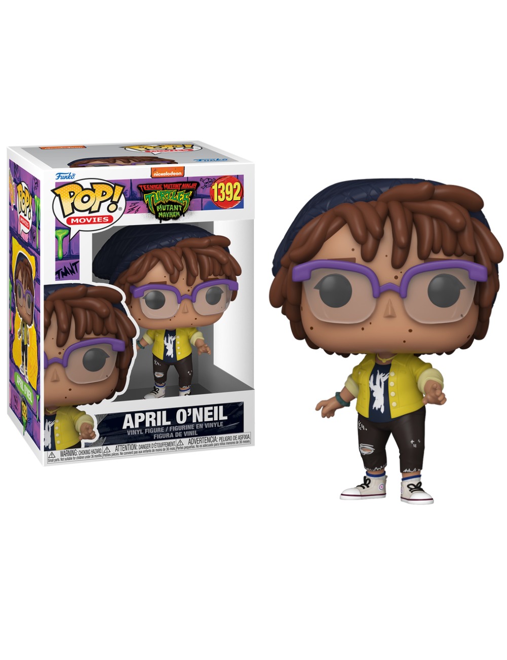 Funko Pop! Teenage Mutant Ninja Turtles Mutant Mayhem April O'Neil 1392 Funko Pop! Teenage Mutant Ninja Turtles Mutant Mayhem April O'Neil 1392