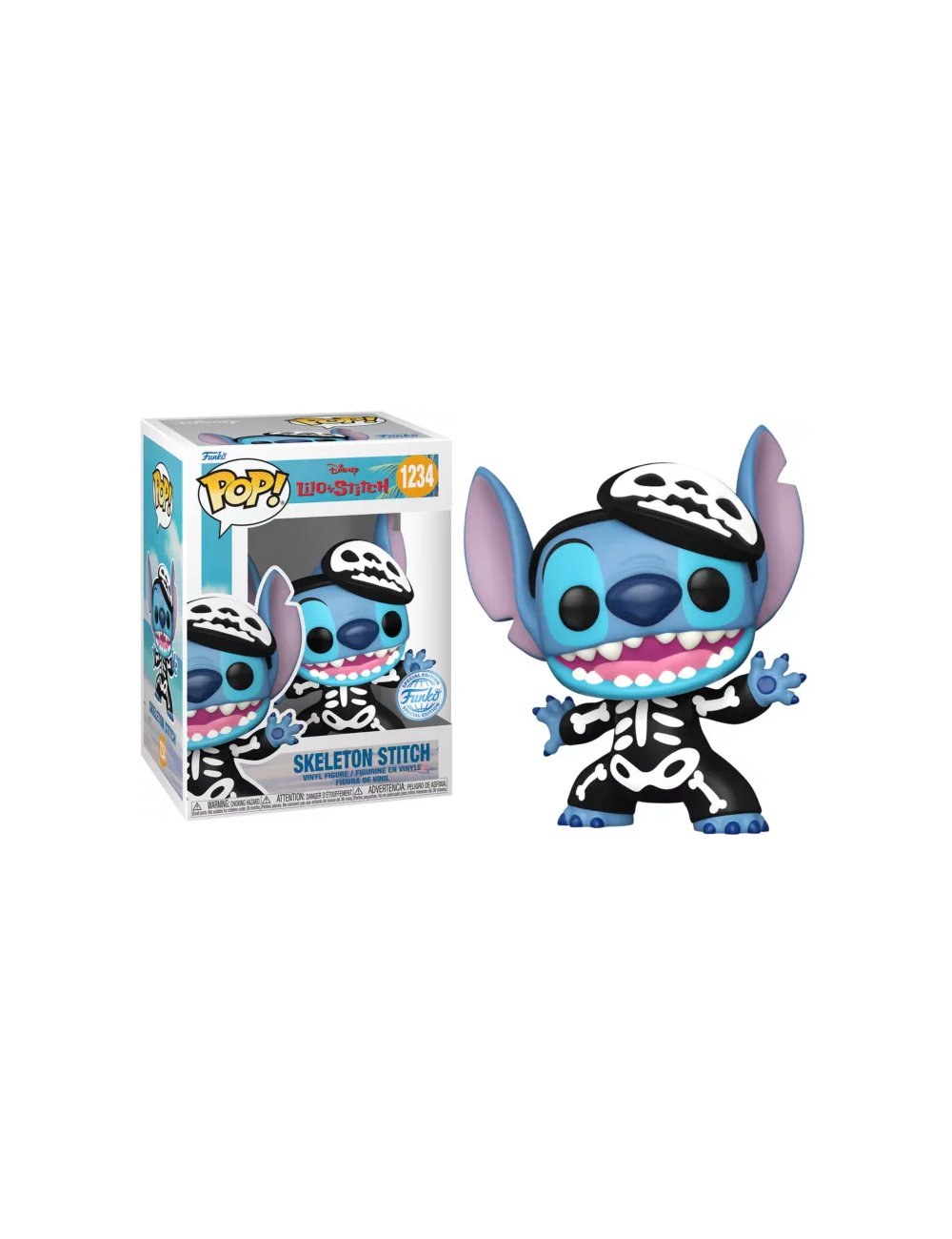 Funko Pop! Disney Lilo & Stitch Skeleton Stitch 1234