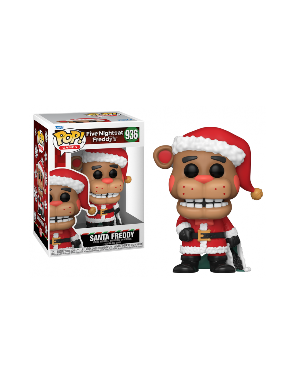 FunkoPOP! FIVE NIGHTS AT FREDDY'S Santa Freddy 936
