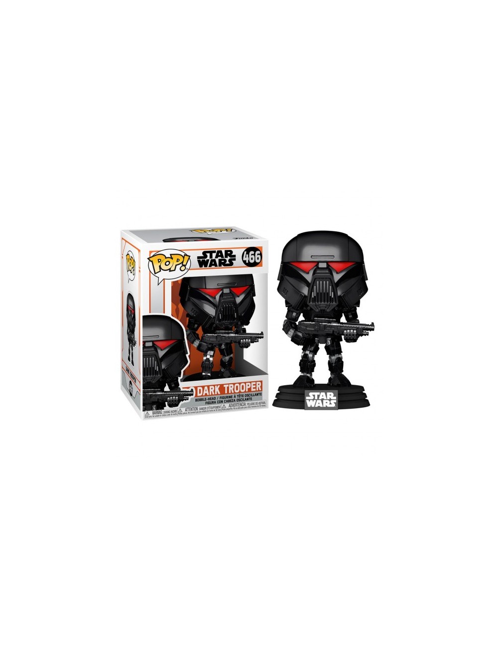 Funko Pop! THE MANDALORIAN POP 466 Dark Trooper Battle