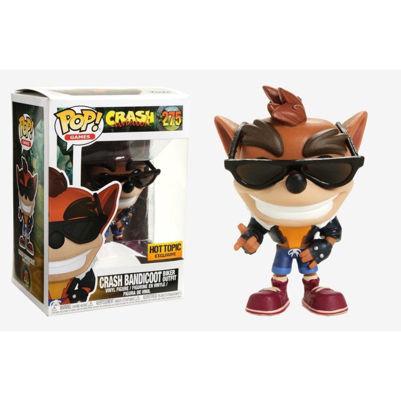 Funko POP! Crash Bandicoot Crash Bandicoot Biker 275