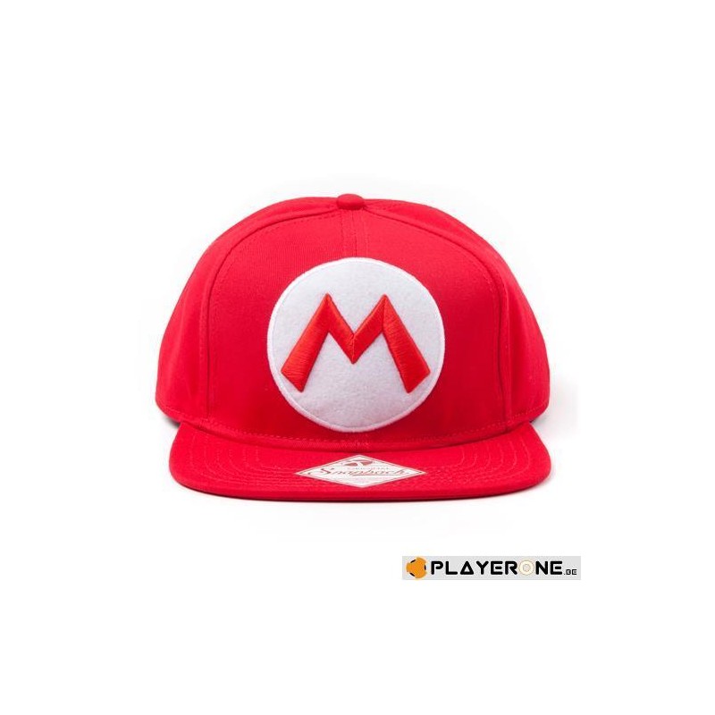 Nintendo Mario Logo Red Cap