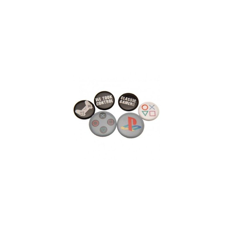 Playstation Classic Button Badges